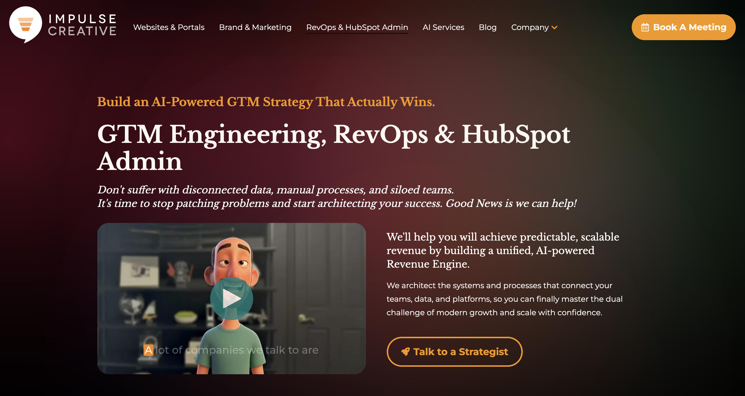 RevOps & GTM Engineering | HubSpot Admin Services by Impulse Creative
